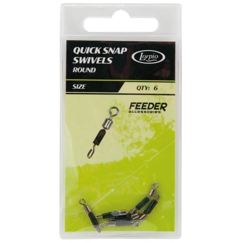 Lorpio Quick Snap Swivel 16 Quick Connector with Swivel for Rig Change