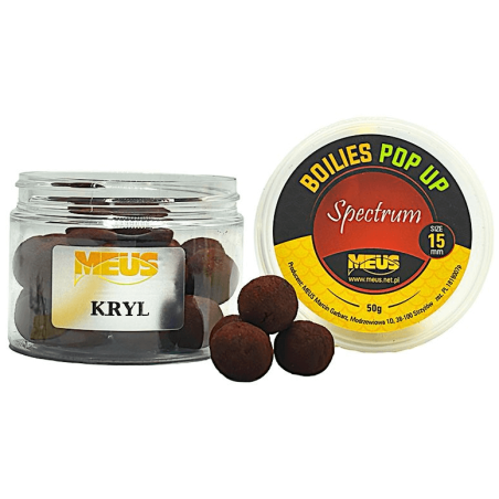 Meus Pop Up Spectrum 15mm - Krill Floating Balls
