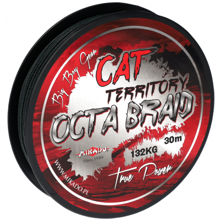 Mikado Cat Territory Octa Catfish Braid 1.20mm 30m