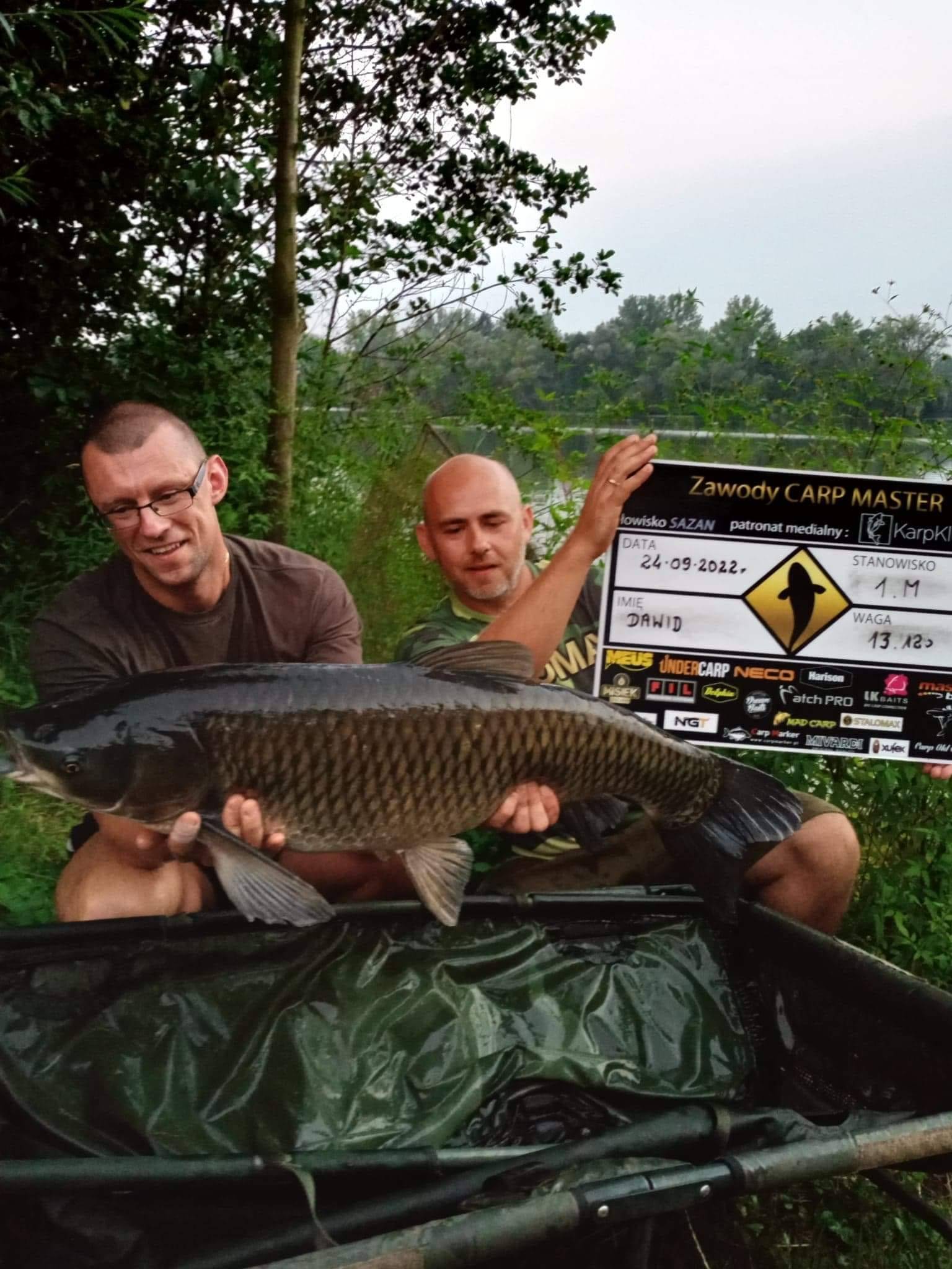 Zawody Carp Master 2022 na łowisku Sazan - Carp Master
